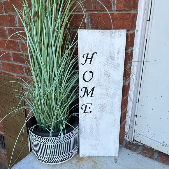Hand Crafted | Accents | Handmade Wooden Patio Sign | Poshmark